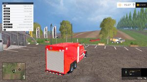 Fire tanker v 1.0 – FS15 mod